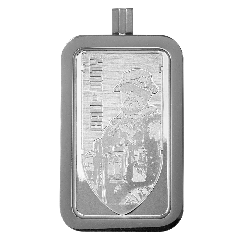 1oz PAMP Call of Duty®: Modern Warfare® III Silver Bar With Pendant ...