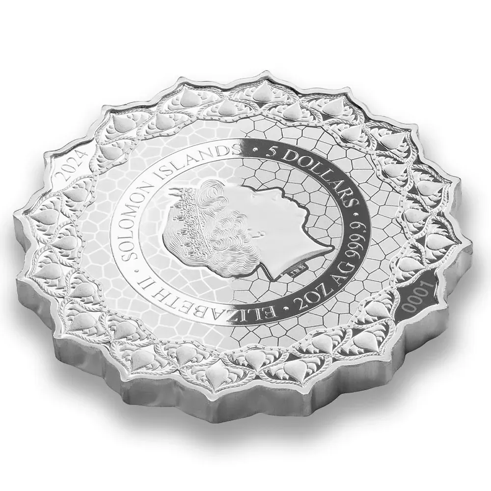 2024 2oz Phil Lewis Lotus of the 7th Chakra Silver Proof Coin - MyGold